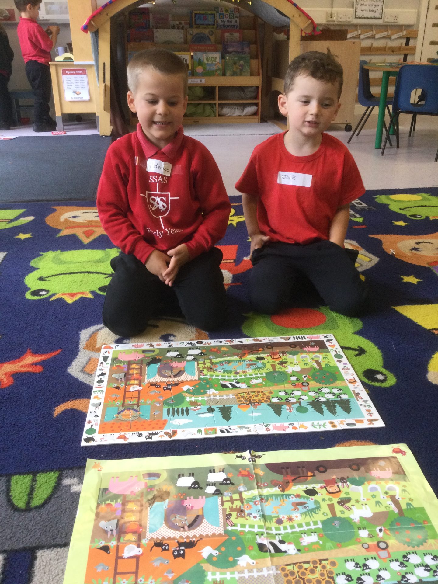 Reception’s first week!