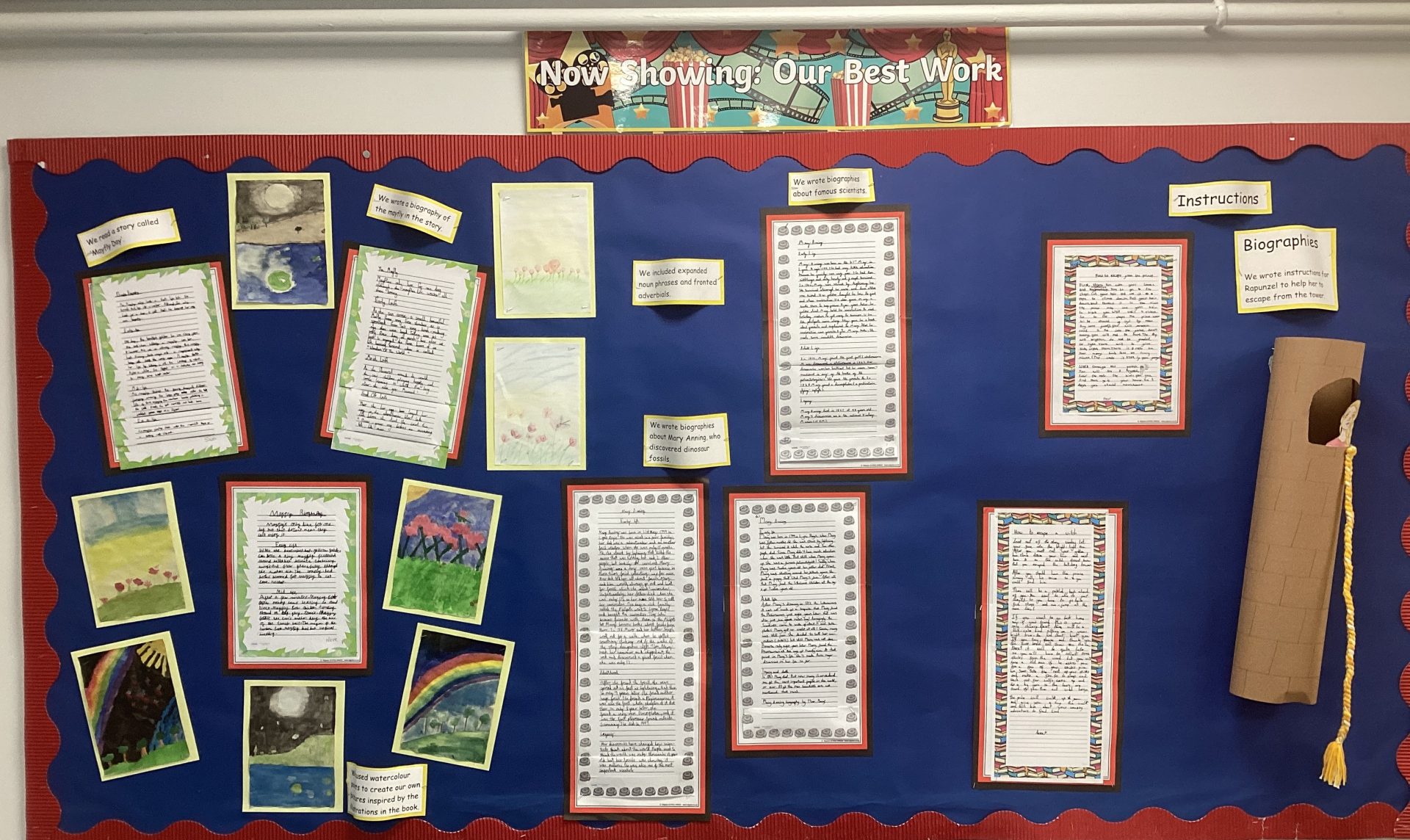 Year 4 have been writing biographies!