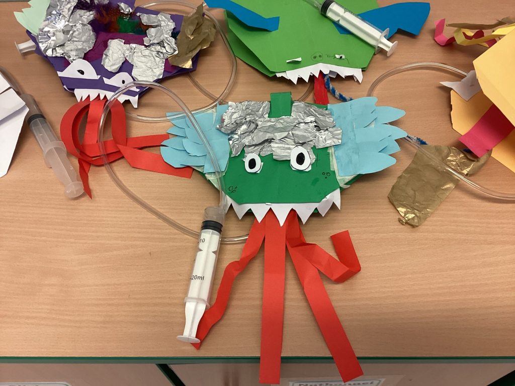 Year 3, Science week and Pneumatic Monsters!