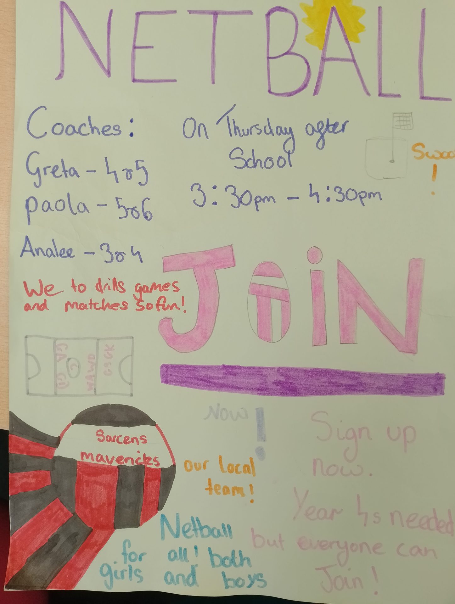 Calling all KS2 Netball Players!