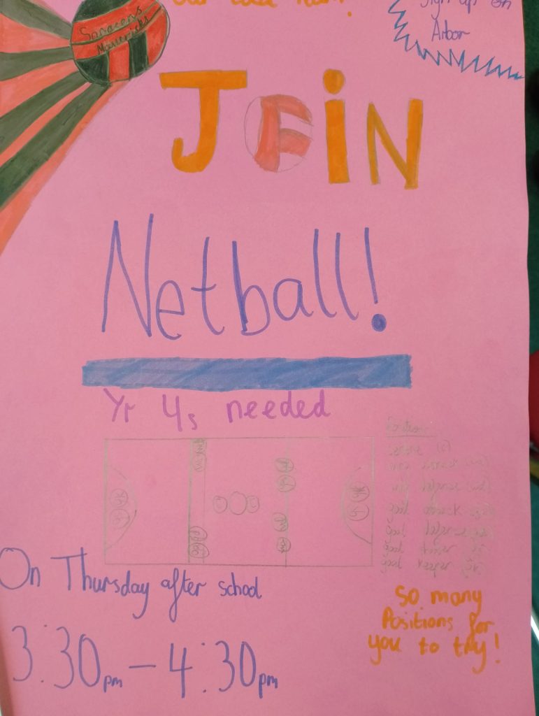 Calling all KS2 Netball Players!