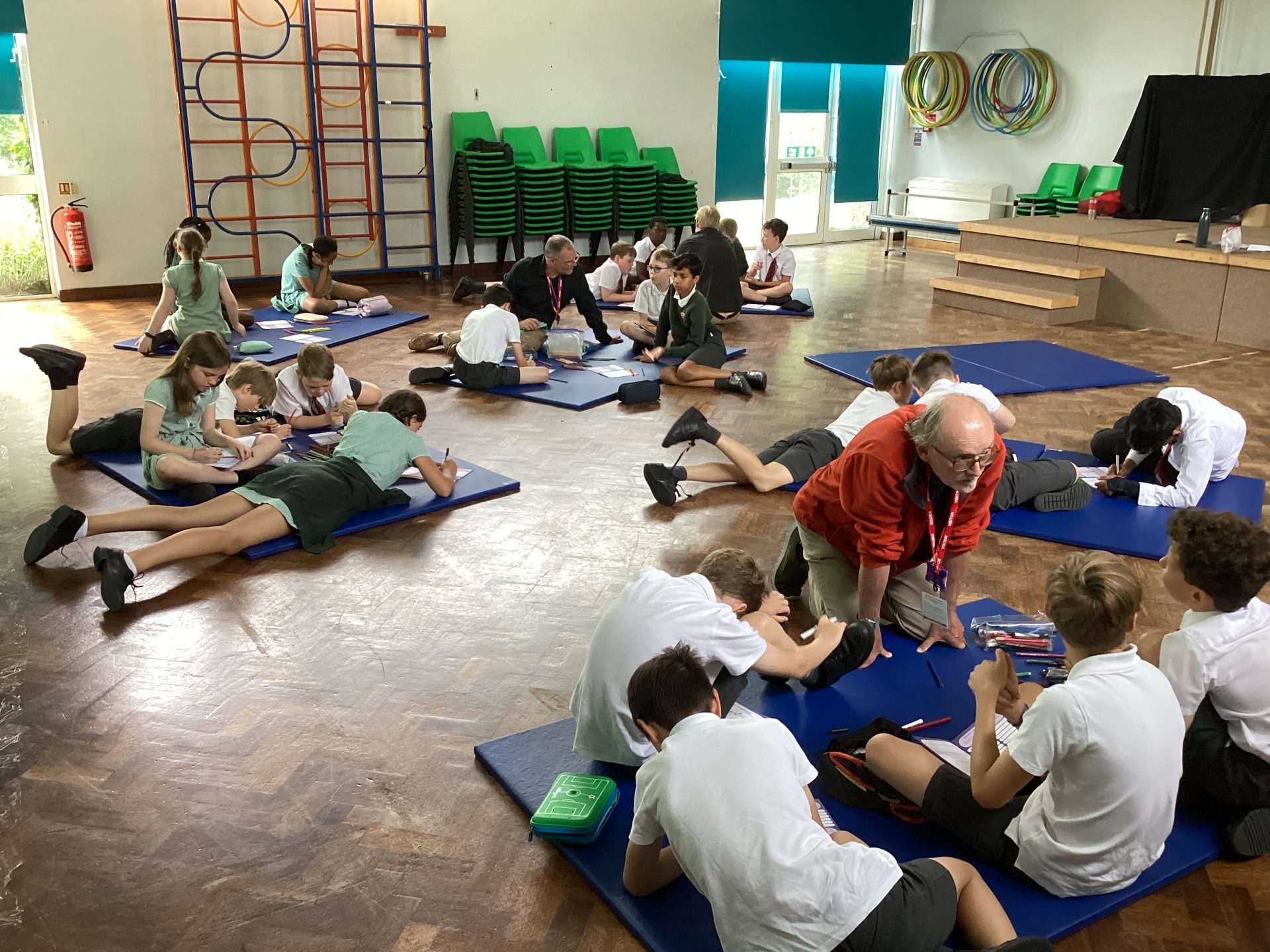 Rehearsals, Step Up Transition, Mass and Sports Day