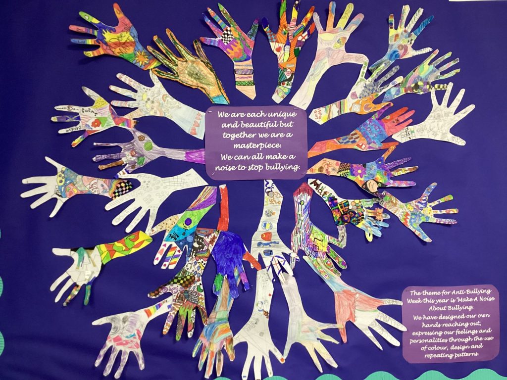 Anti-bullying Art in Year 4