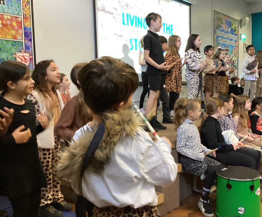 Living in the Stone Age – Year 3 Curriculum Assembly
