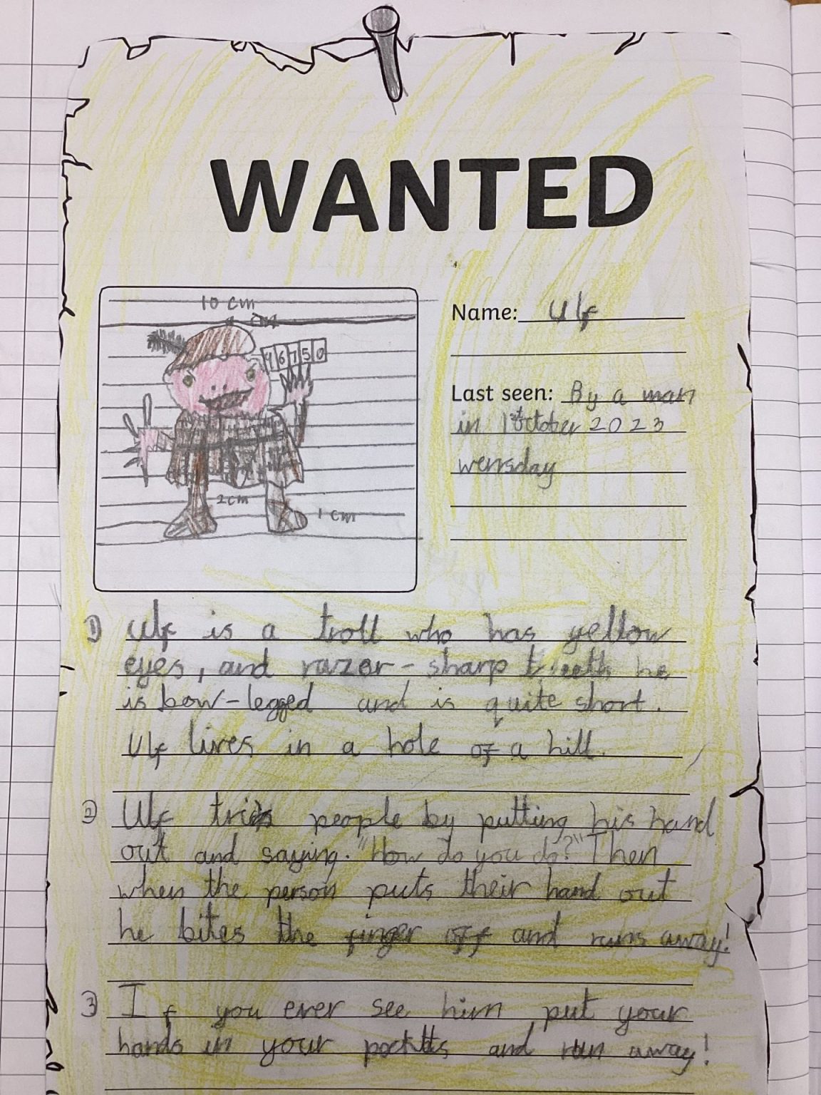 Beware of the Finger-Eater!