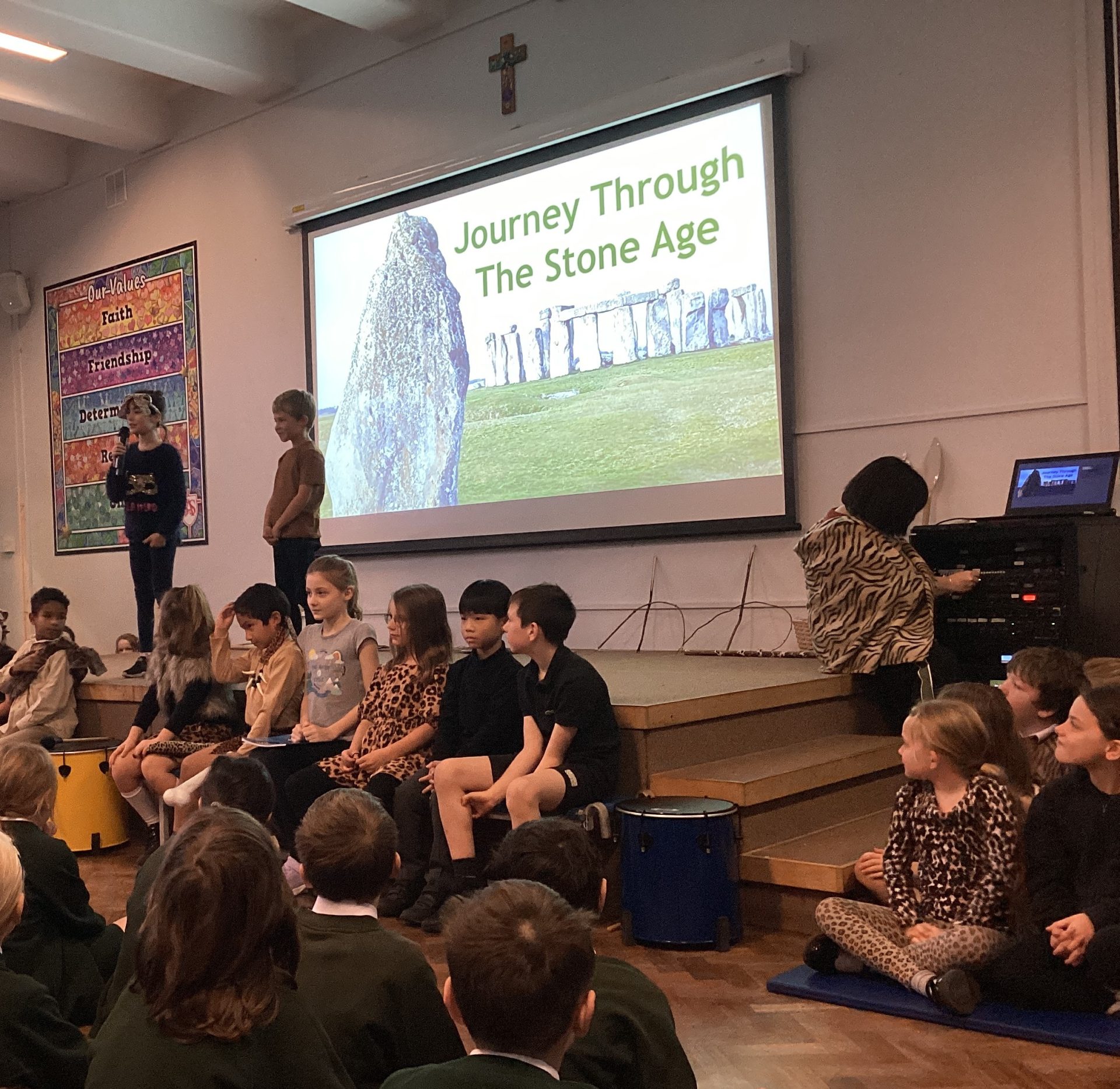 Living in the Stone Age – Year 3 Curriculum Assembly
