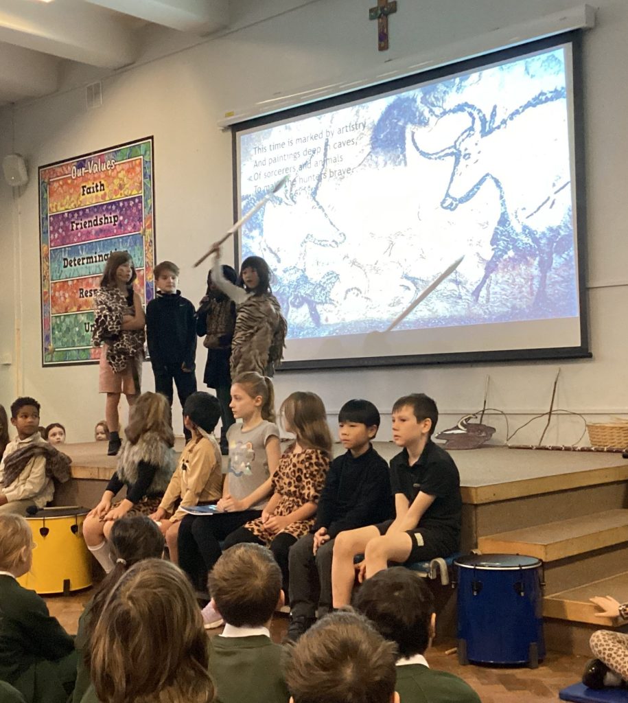 Living in the Stone Age – Year 3 Curriculum Assembly