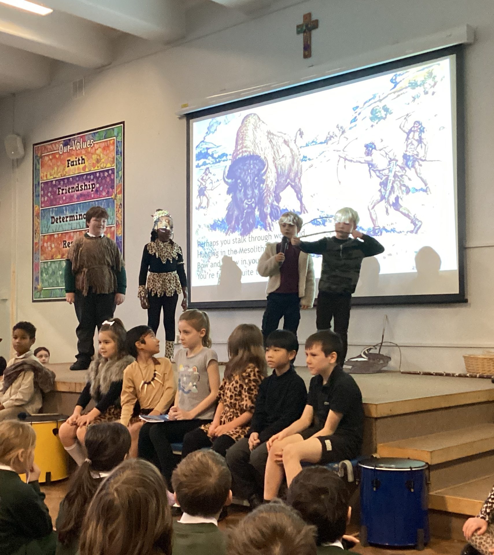 Living in the Stone Age – Year 3 Curriculum Assembly